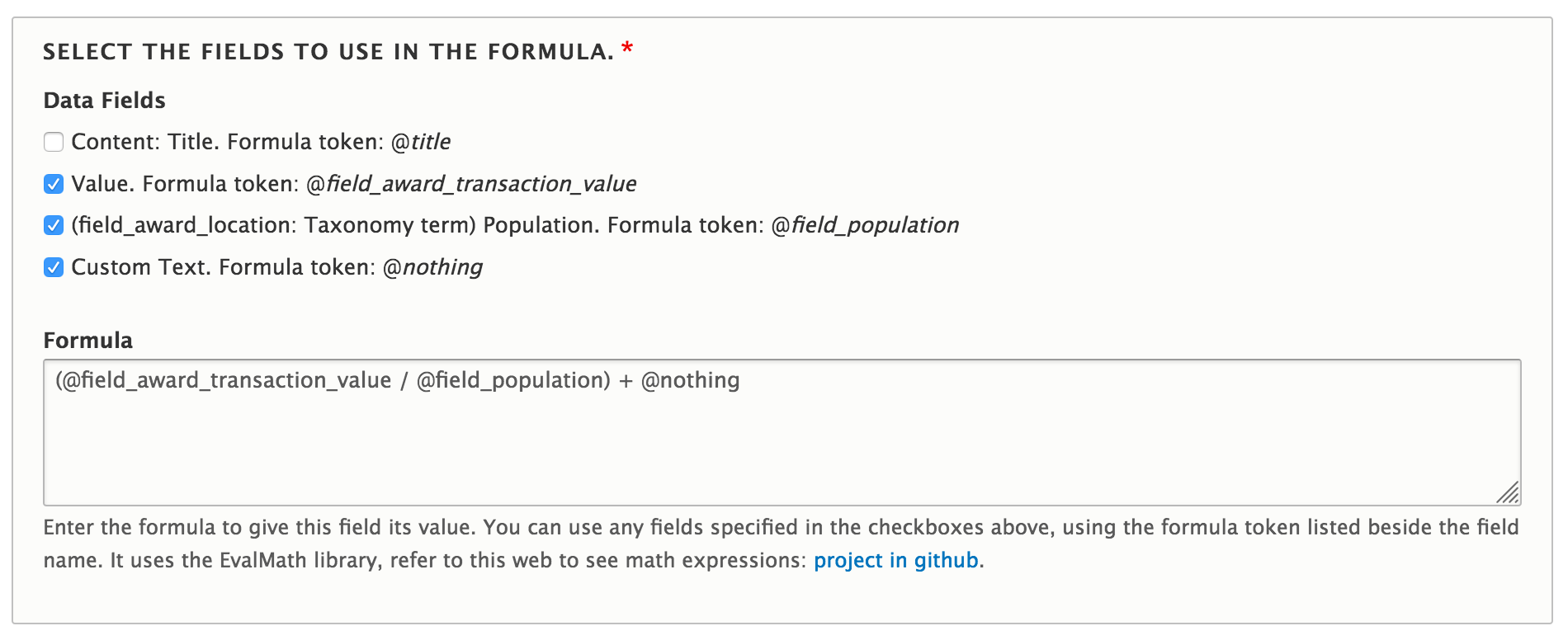 Views Simple Math Field | Drupal.org Views Simple Math Field | Drupal.org
